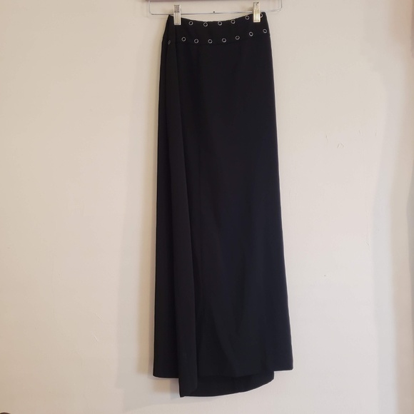 Maggie Mcnaughton | Skirts | Maggie Mcnaughton Long Black Skirt | Poshmark